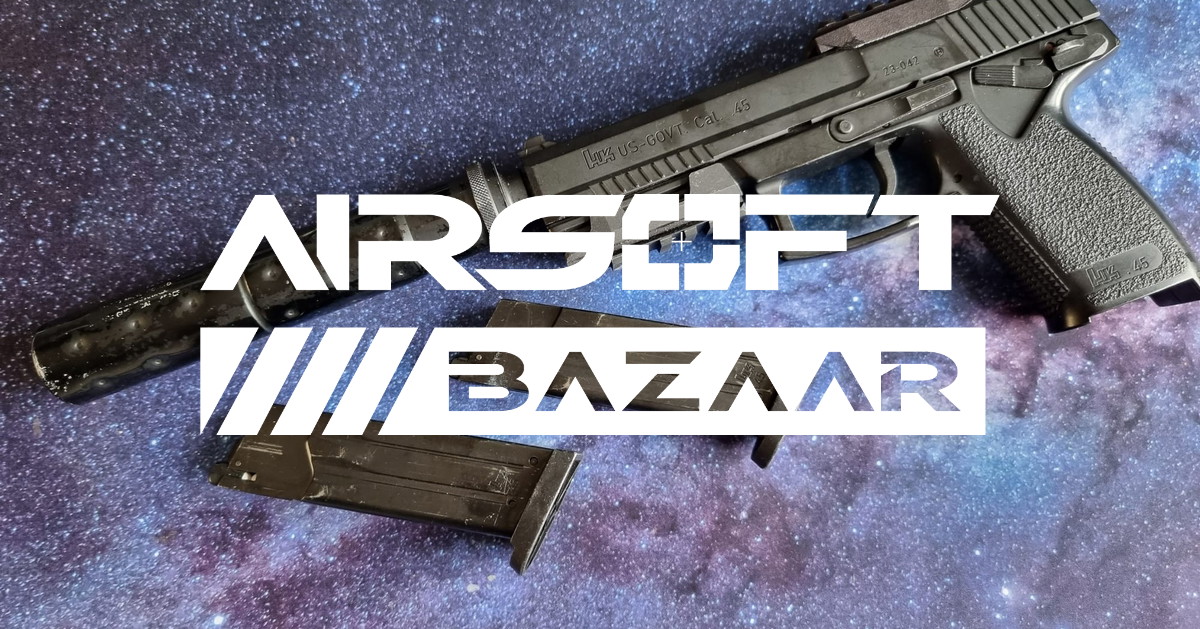 MK23 van Tokyo Marui met upgrades - Airsoft Bazaar