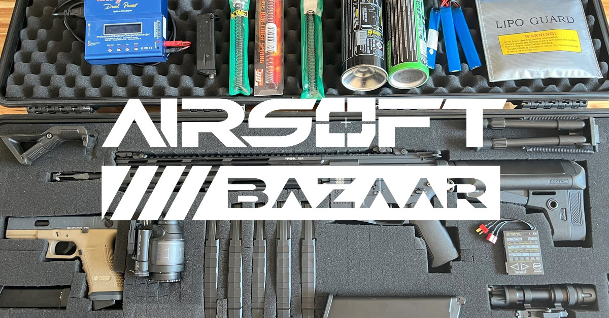 High-end Airsoft Set: Krytac Trident Mk2 SPR-M + Poseidon Glock 18C ...