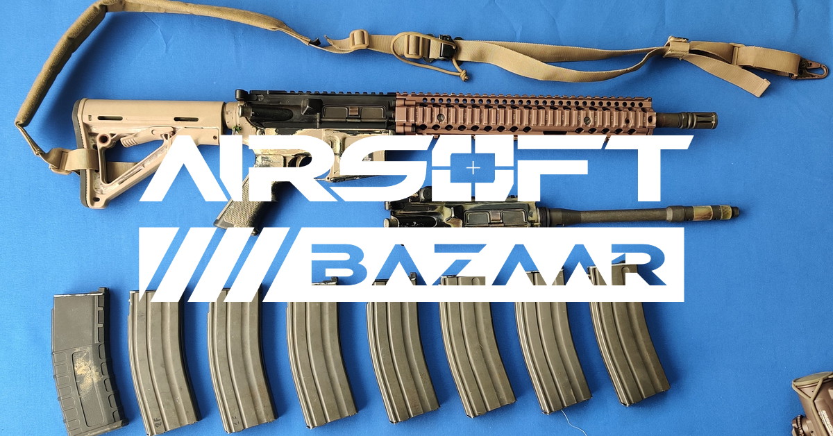 Complete GHK setup met 2 uppers, 8 mags en veel accessories - Airsoft ...