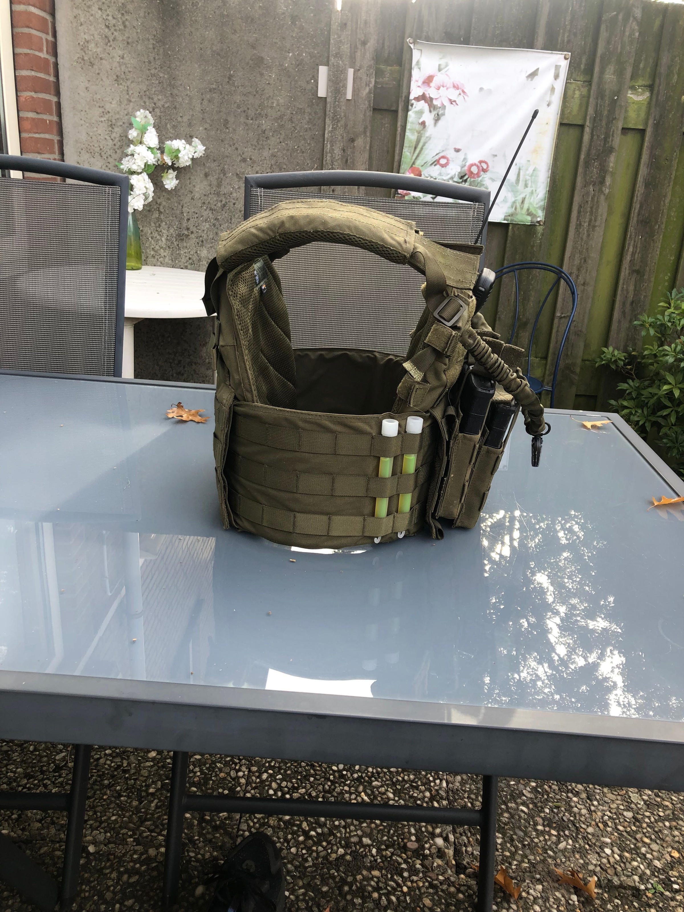 101-INC Tactical vest model: Operator (+attachments) - Airsoft Bazaar