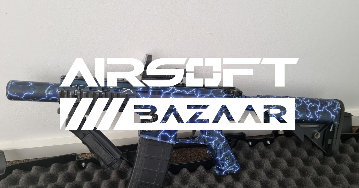 custom paint CQB m4 - Airsoft Bazaar