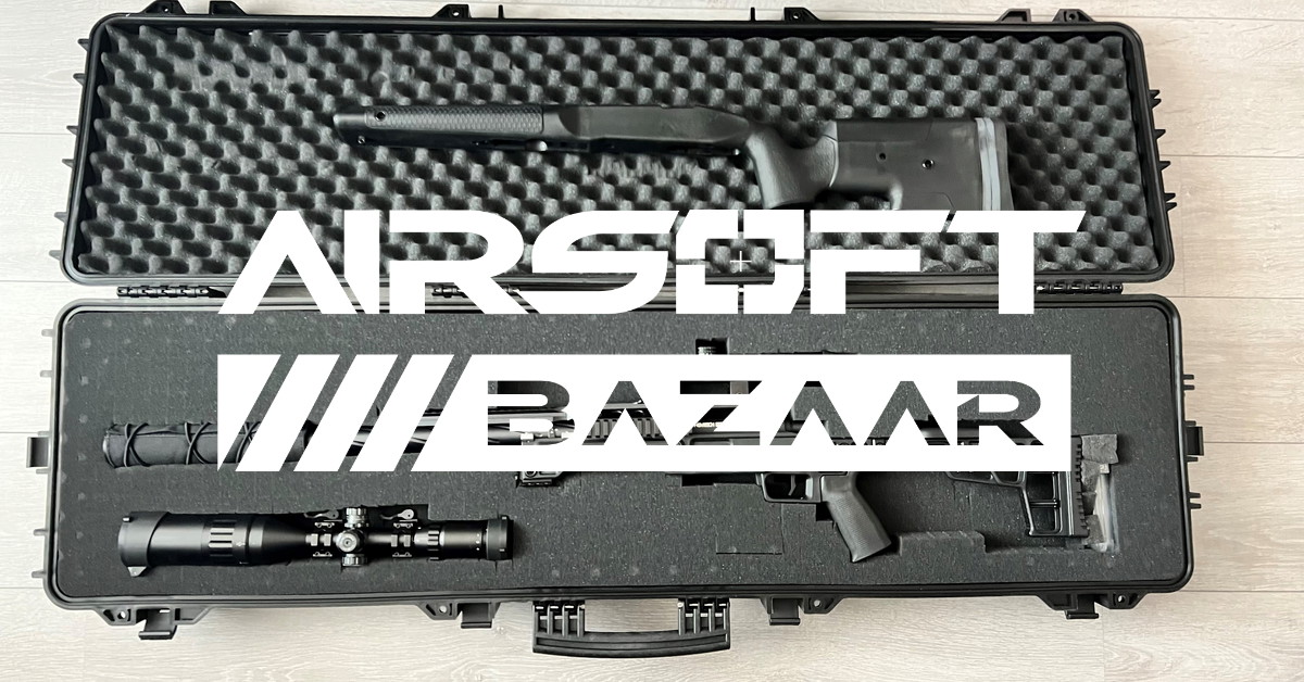 SSG10 A3 Airsoft Sniper Rifle (short) plus SSG10 A2 stock - Airsoft Bazaar