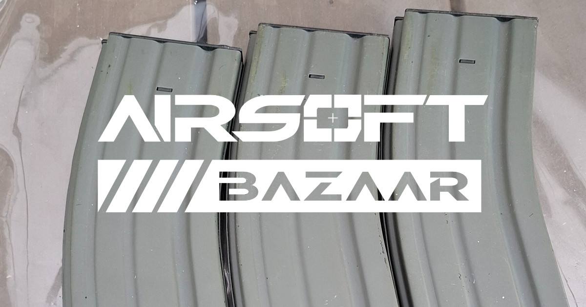 3x stanag mid cap 180rd m4 - Airsoft Bazaar