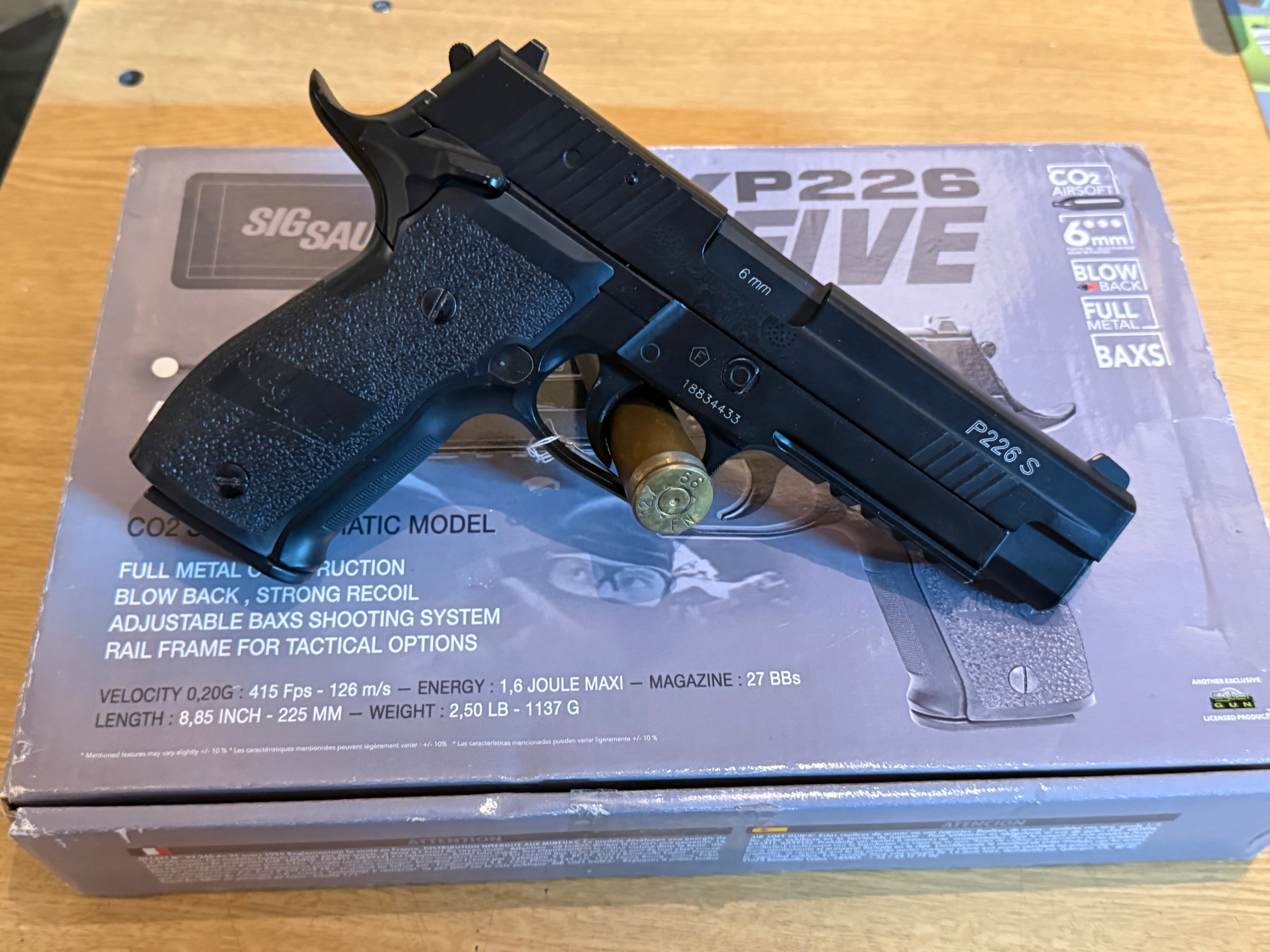 Sig Sauer p226 X-five - Airsoft Bazaar