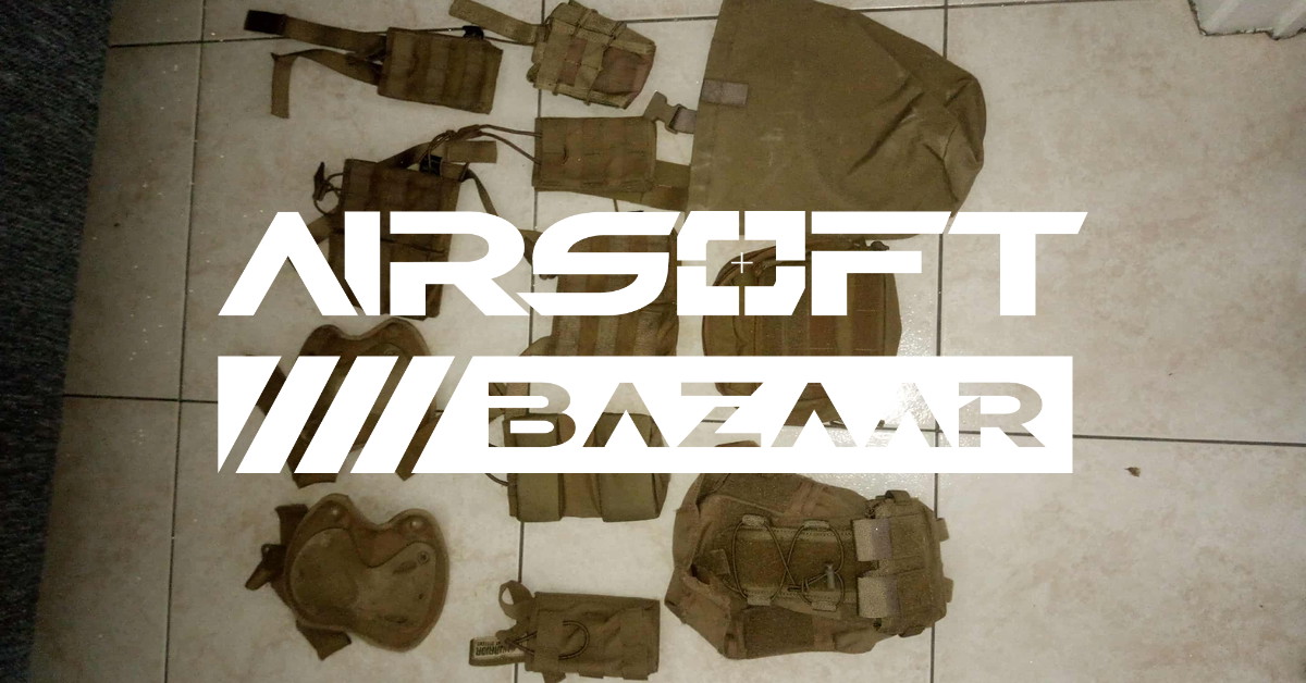 Gear te koop! W.A.S. platte carrier, ABL gevechtsvest en verschillende ...