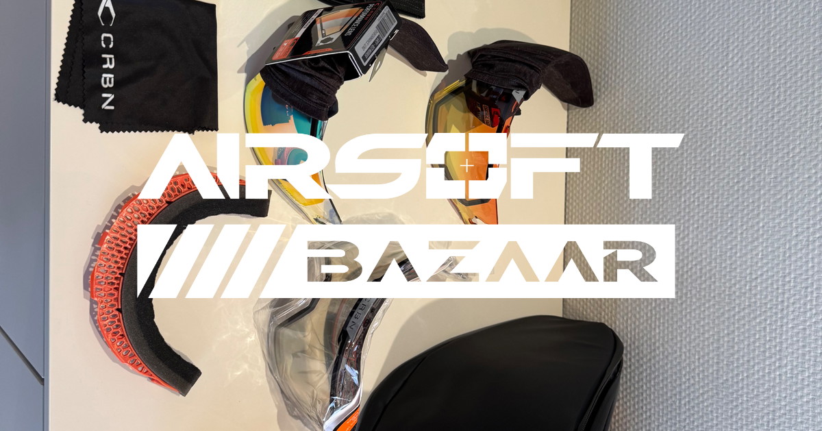 CRBN Zero Pro Clear Mask - Compact - Airsoft Bazaar