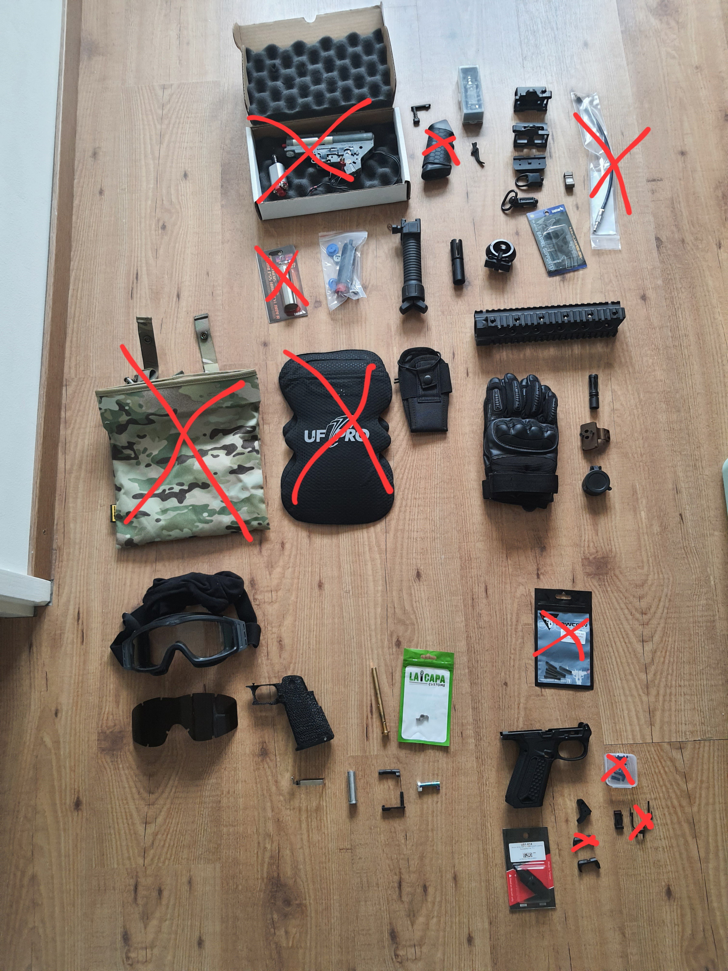 Aeg, hi capa & aap parts, accessories & gear - Airsoft Bazaar