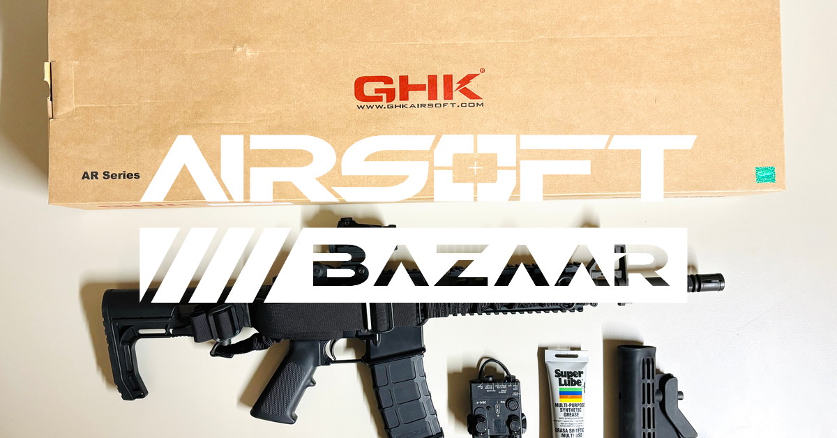 GHK M4 Colt licensed RAS version 2 12.5 inch GBBR - Airsoft Bazaar