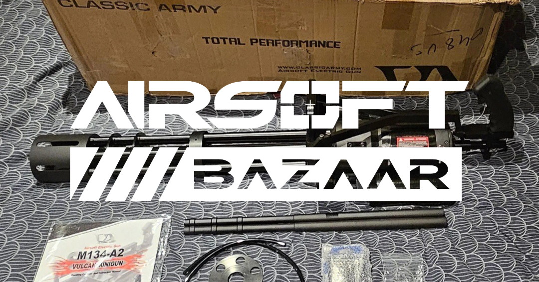 Classic Army M134 Minigun hPa - Airsoft Bazaar