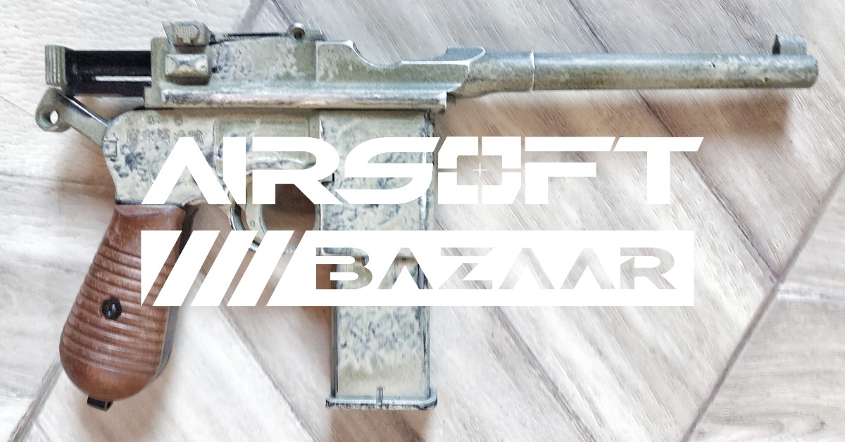 Mauser C96 (WE712) GBB Pistool - Airsoft Bazaar