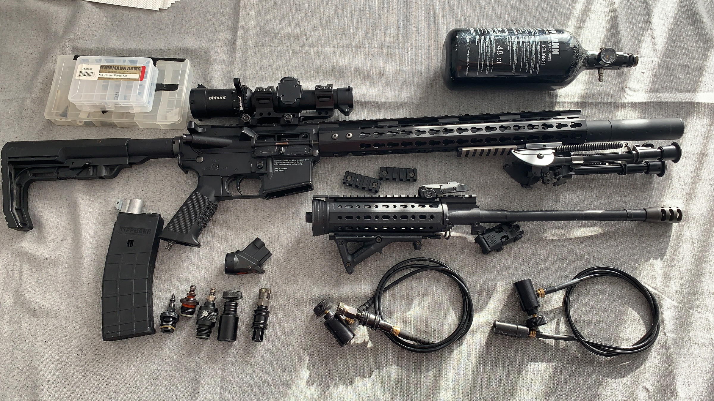Tippman m4 v1 DMR - Ready to play - Airsoft Bazaar