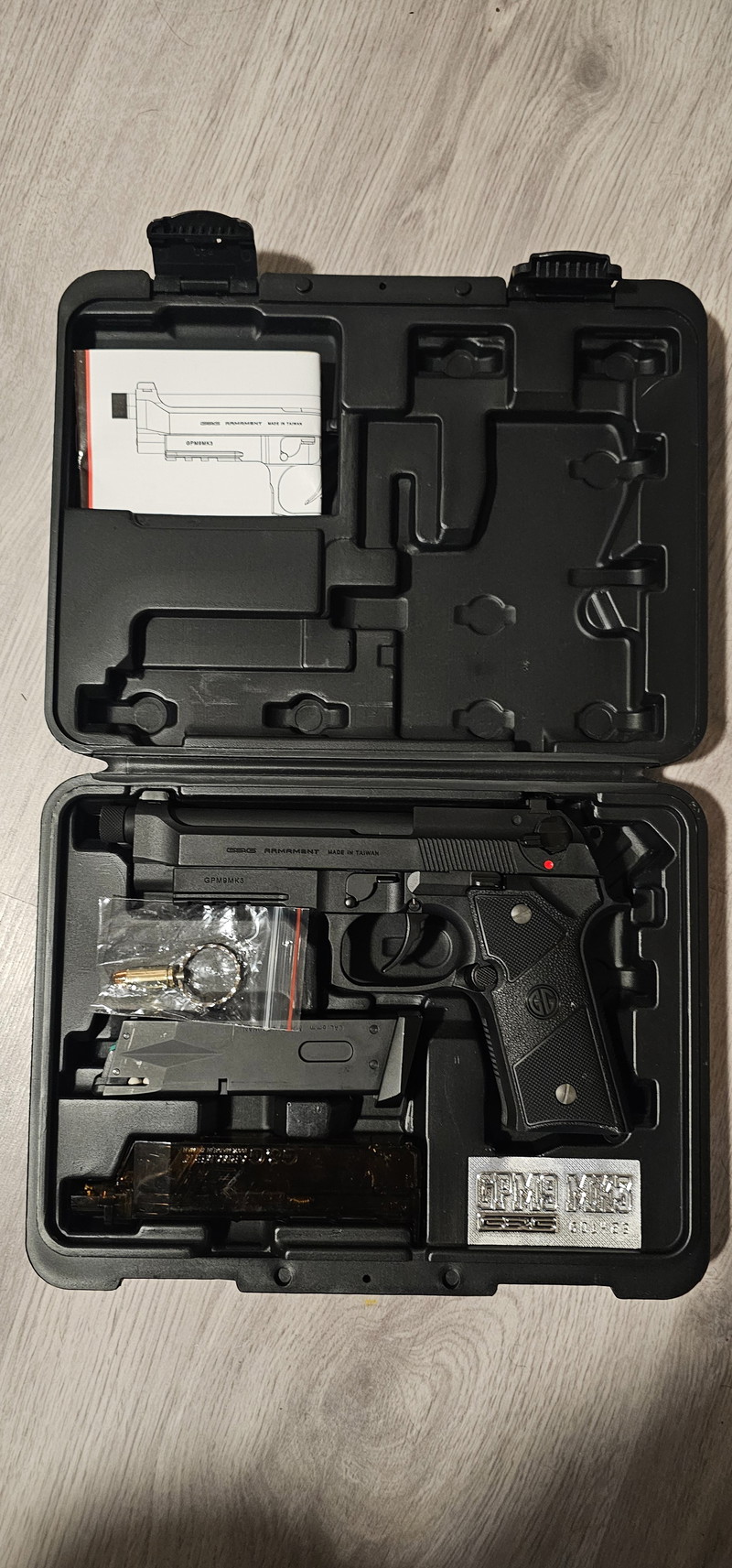 G&GGPM9 Mk3 GBB Pistol - Airsoft Bazaar
