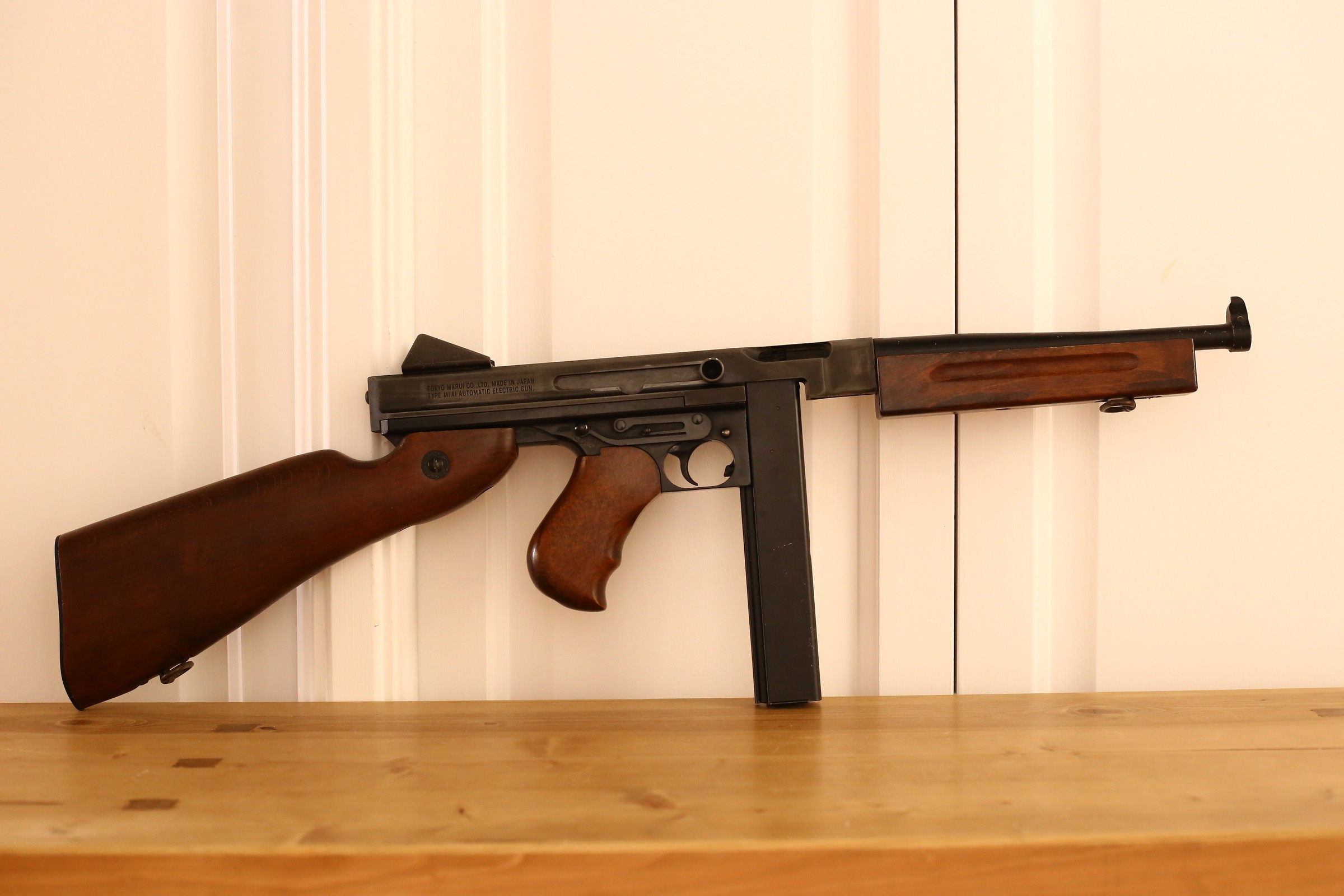 Thompson M1A1 King Arms custom Tokyo Marui - Airsoft Bazaar