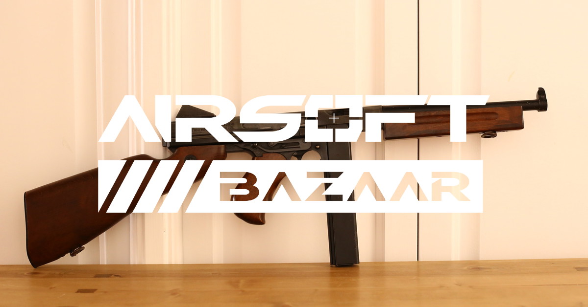Thompson M1A1 King Arms custom Tokyo Marui - Airsoft Bazaar