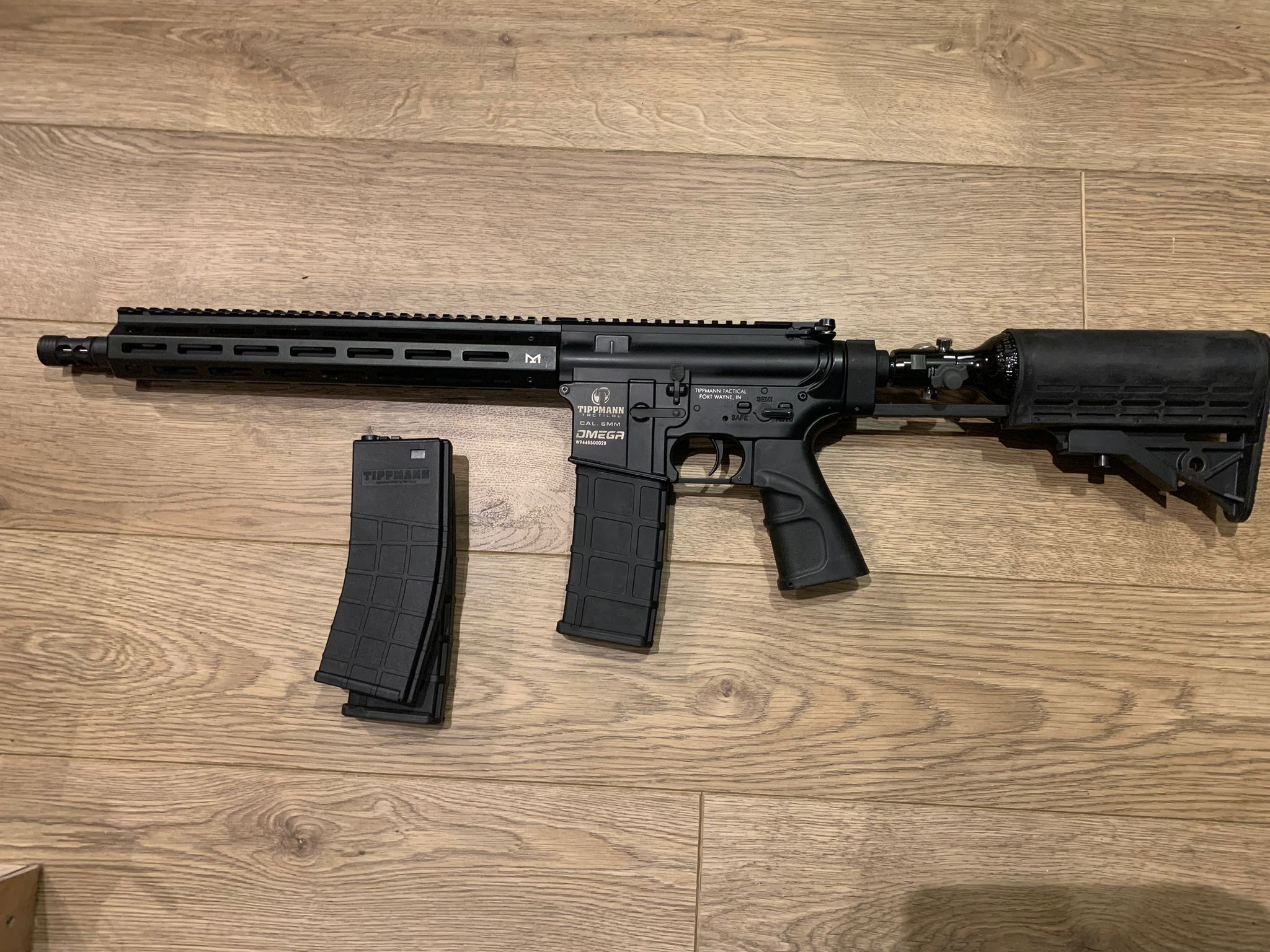 Tippmann Omega Carabine M-Lok HPA Rifle - Airsoft Bazaar