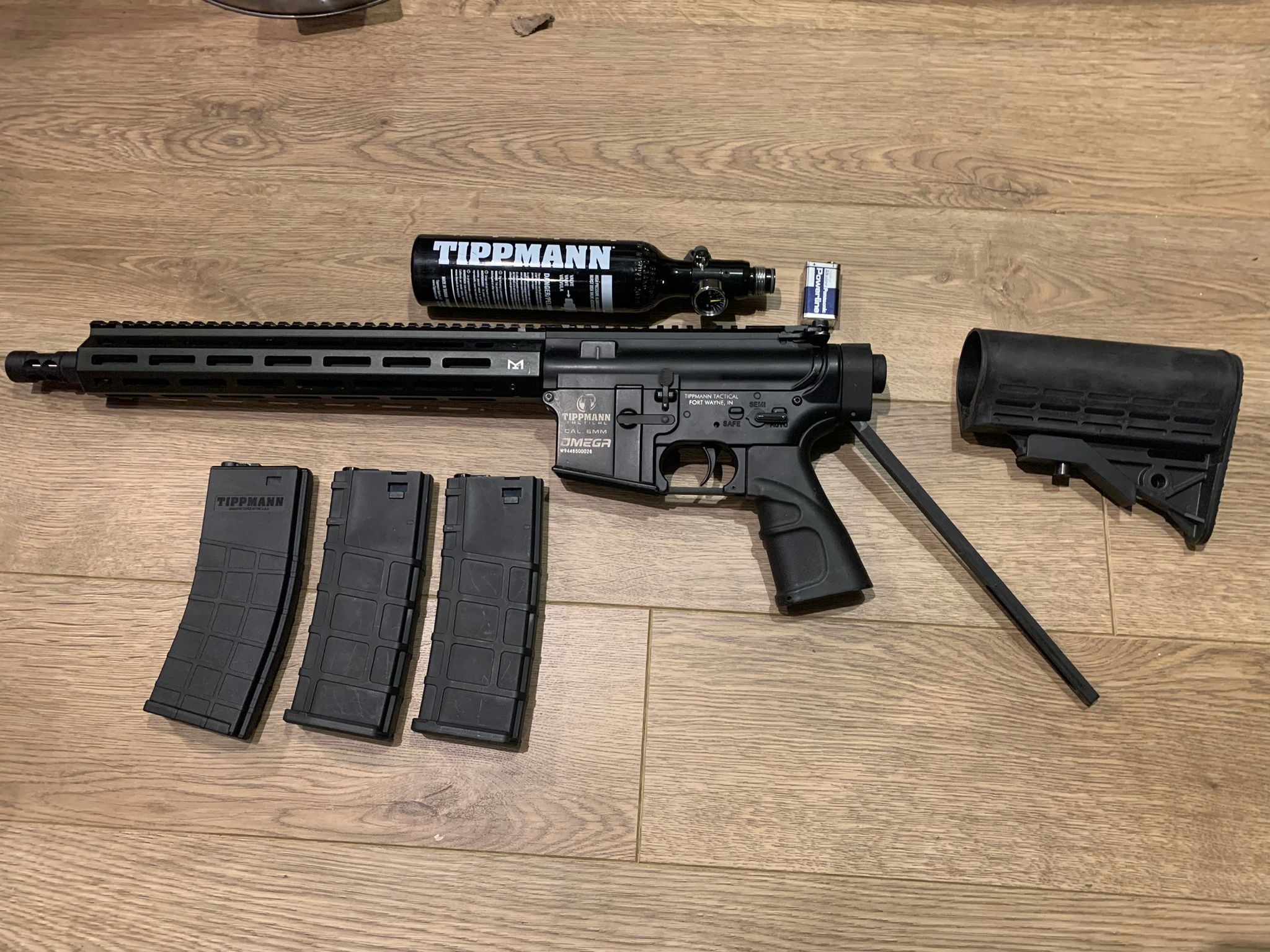 Tippmann Omega Carabine M-Lok HPA Rifle - Airsoft Bazaar