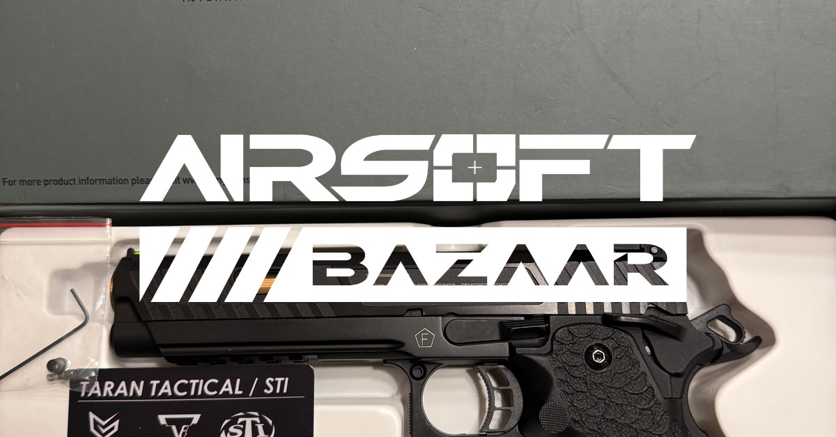 EMG / STI International TTI Combat Master 2011 JW3 GBB 6mm BB schwarz ...