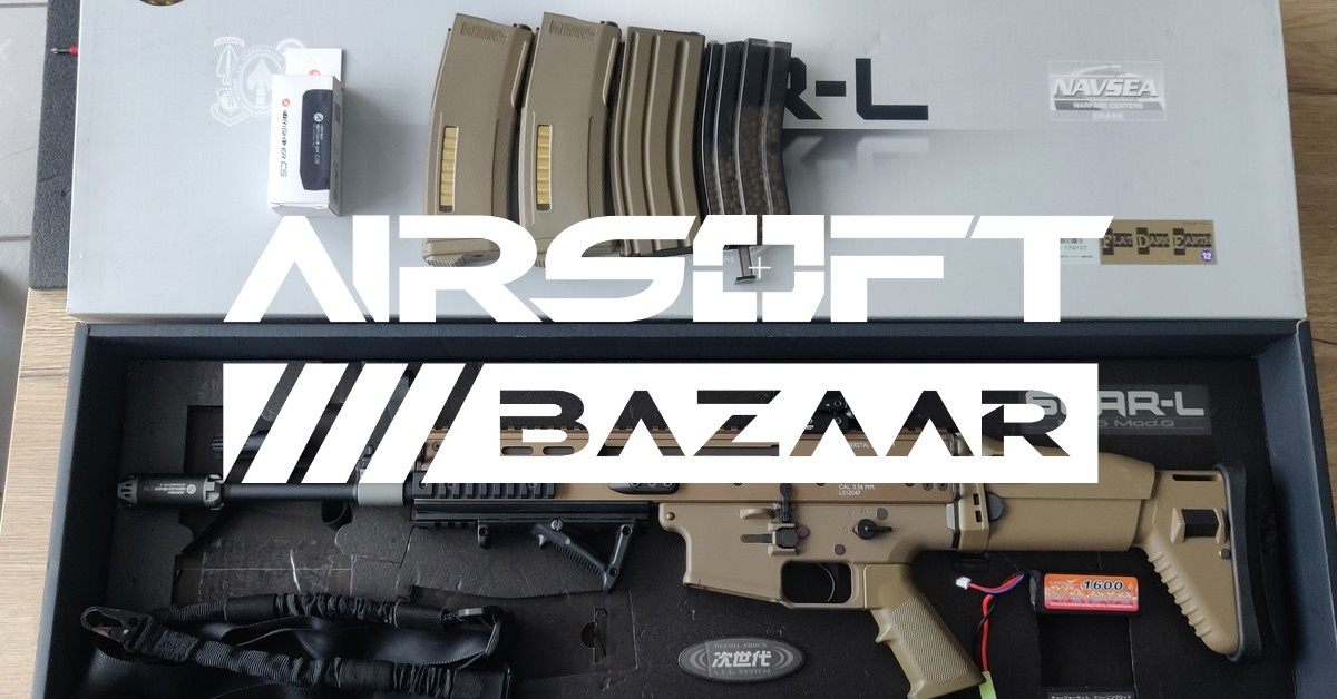 TM Scar-L met tracer unit - Airsoft Bazaar