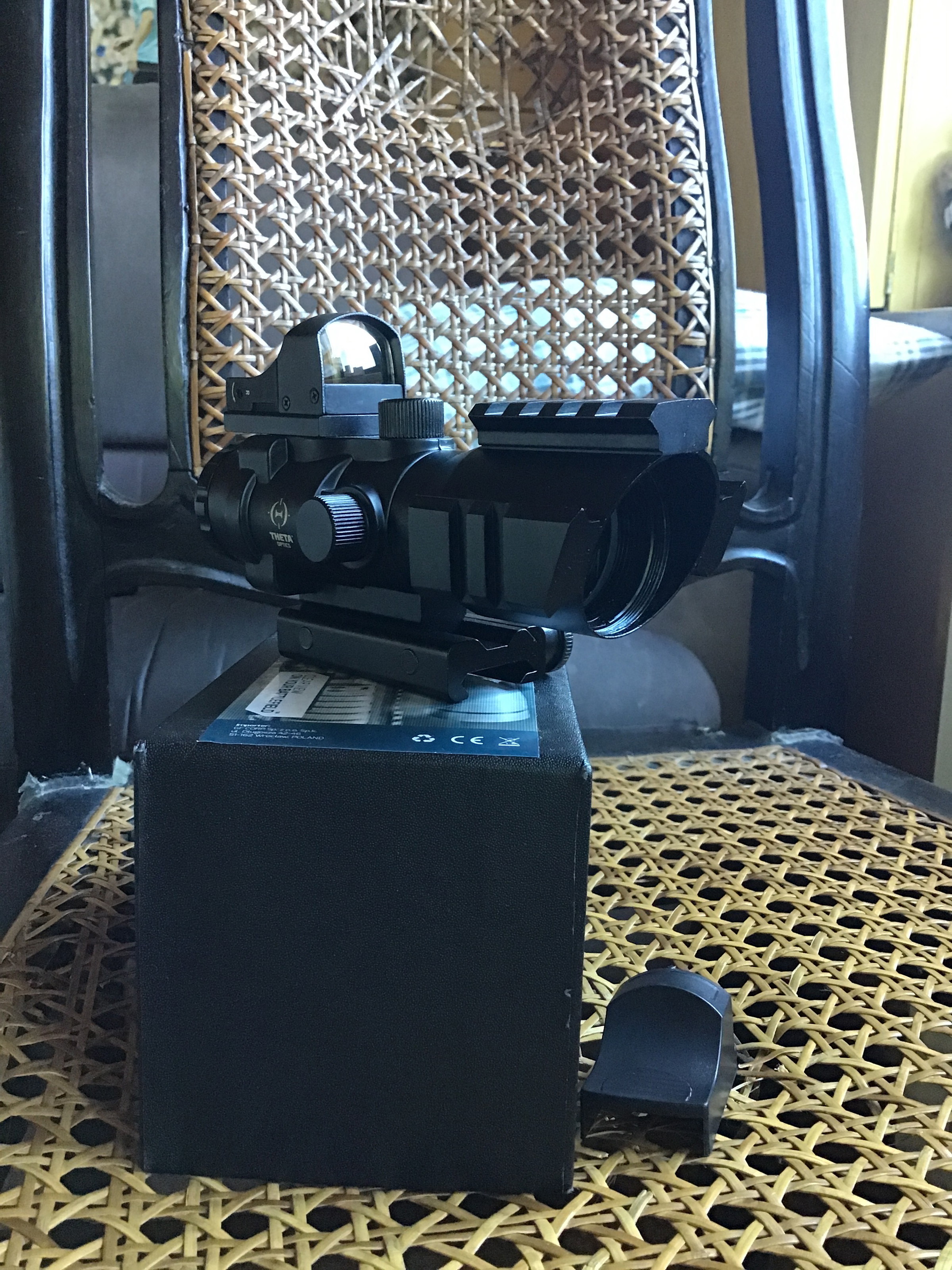Rhino 4X32 Scope + micro red dot - Airsoft Bazaar