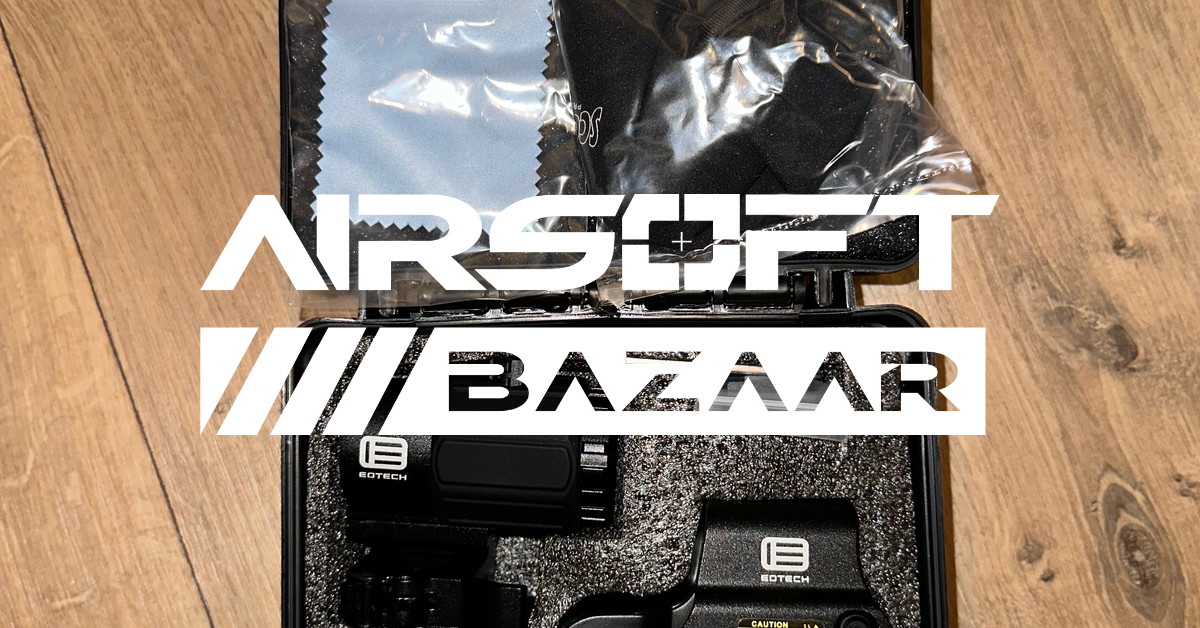 Red Dot + magnifier & Riser en mount - Airsoft Bazaar