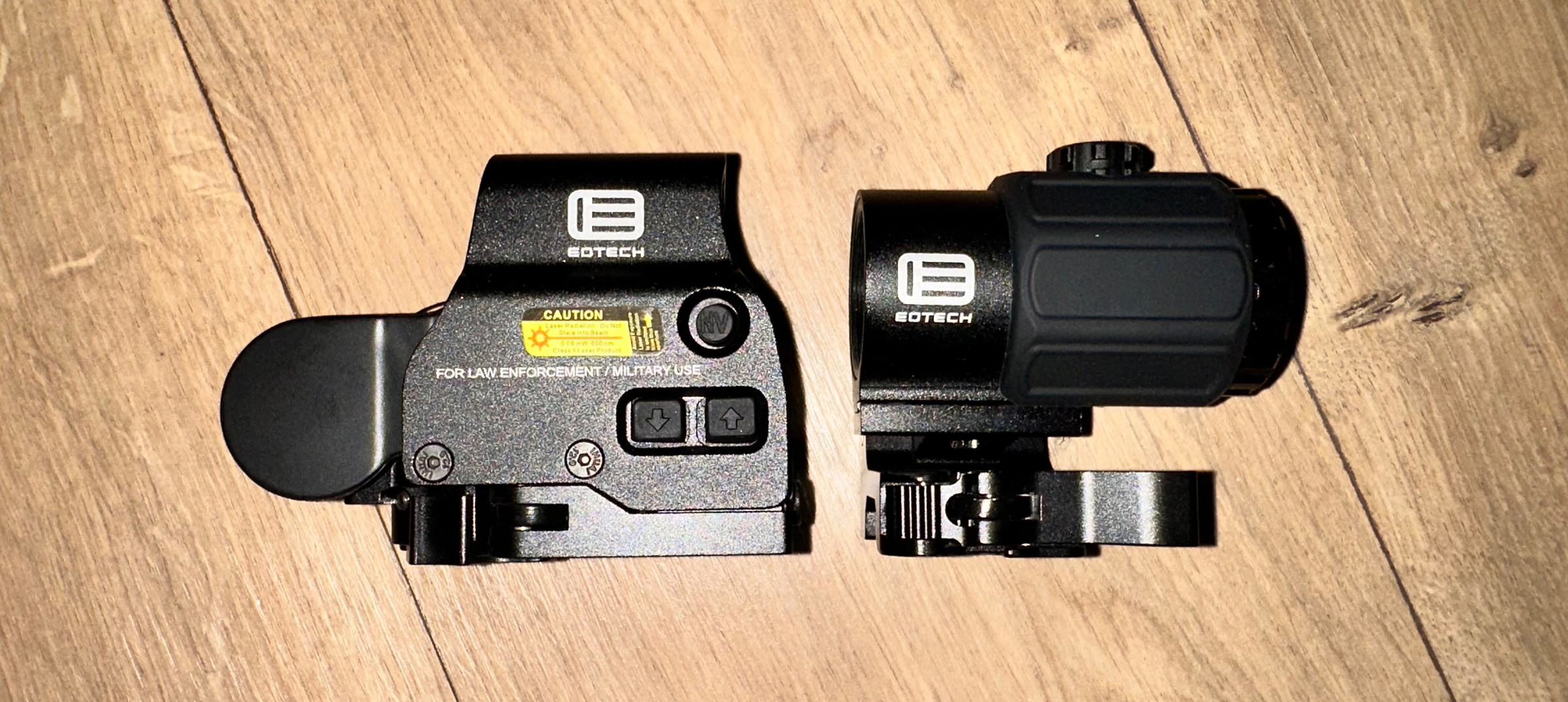 Red Dot + magnifier & Riser en mount - Airsoft Bazaar