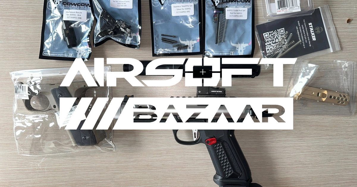 Fully upgraded Aap01 hpa gbb - Airsoft Bazaar