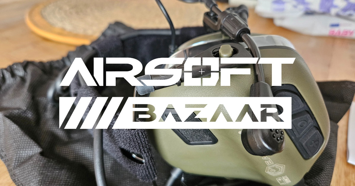 Earmor M32 with PTT - Airsoft Bazaar