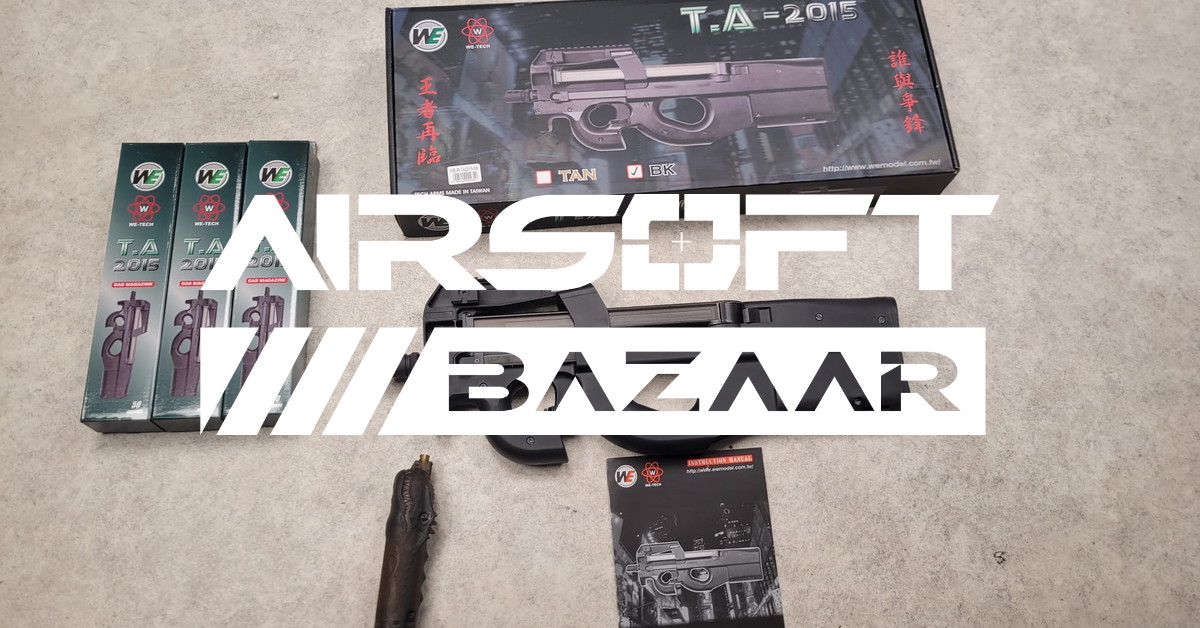 NIEUW WE P90 gbb - Airsoft Bazaar