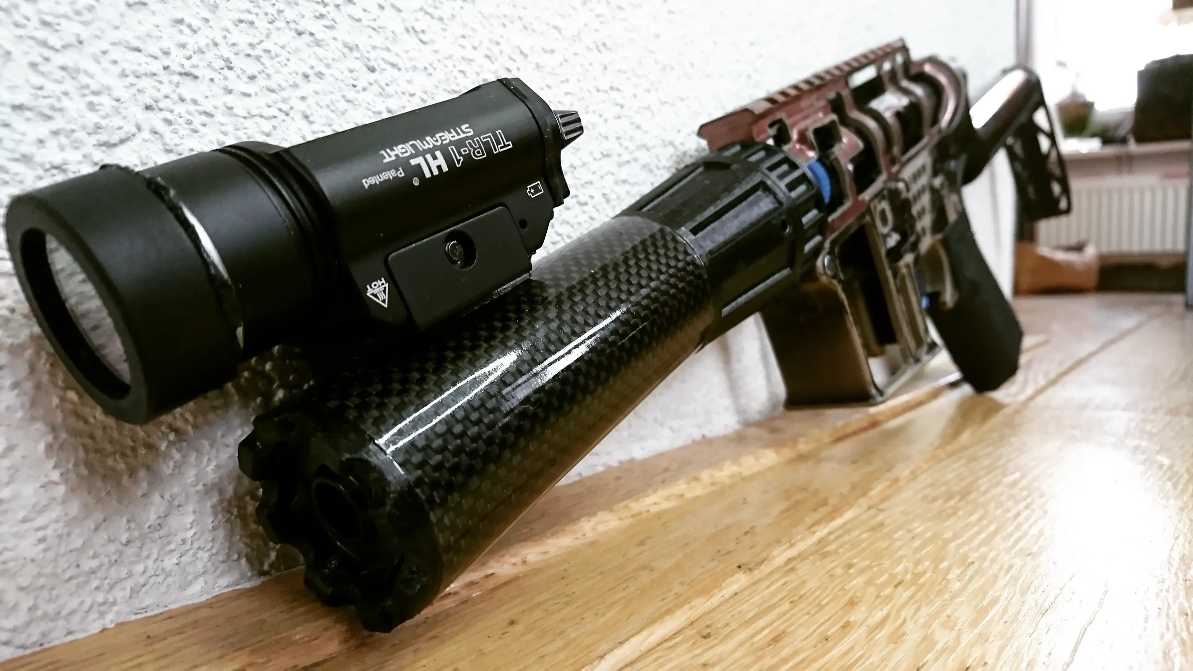 Carbon Speed Cannon, outer barrel en Dropstock (zie omschrijving ...