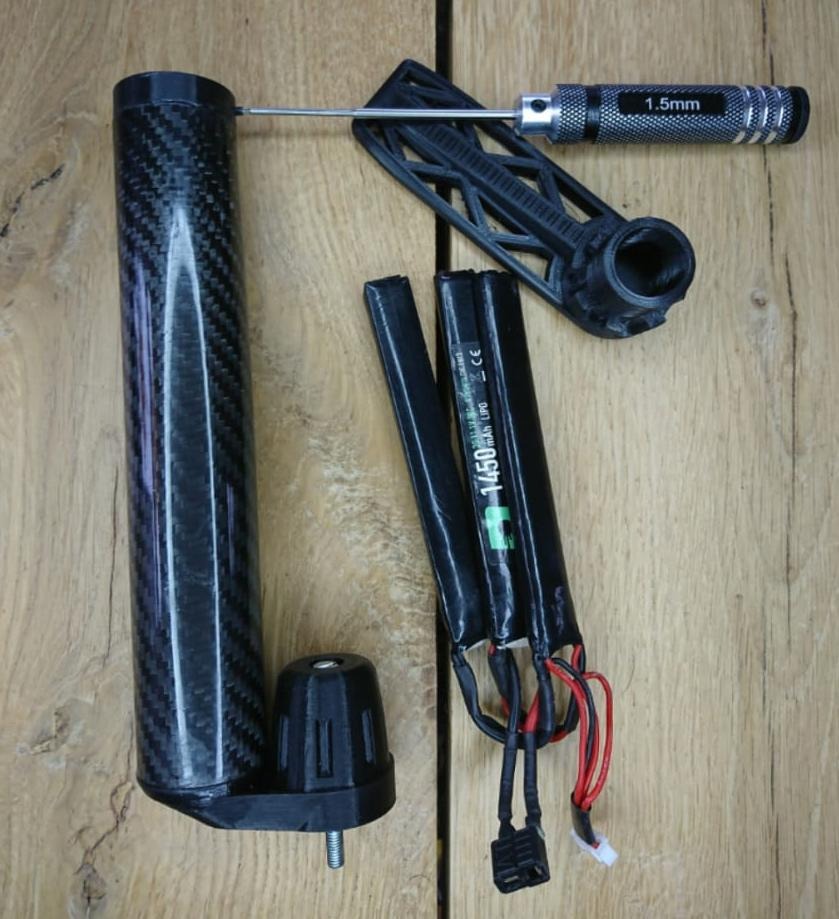 Carbon Speed Cannon, outer barrel en Dropstock (zie omschrijving ...