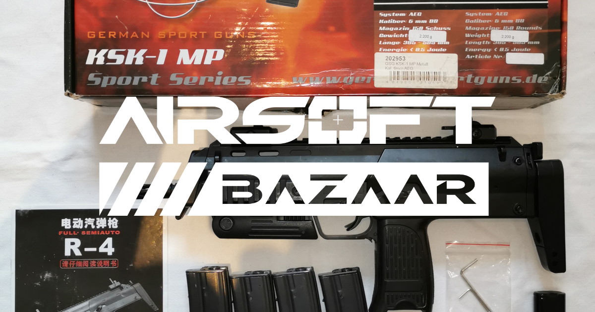 GSG MP7 KSK-1 Sport Series (Metall Version) - Airsoft Bazaar