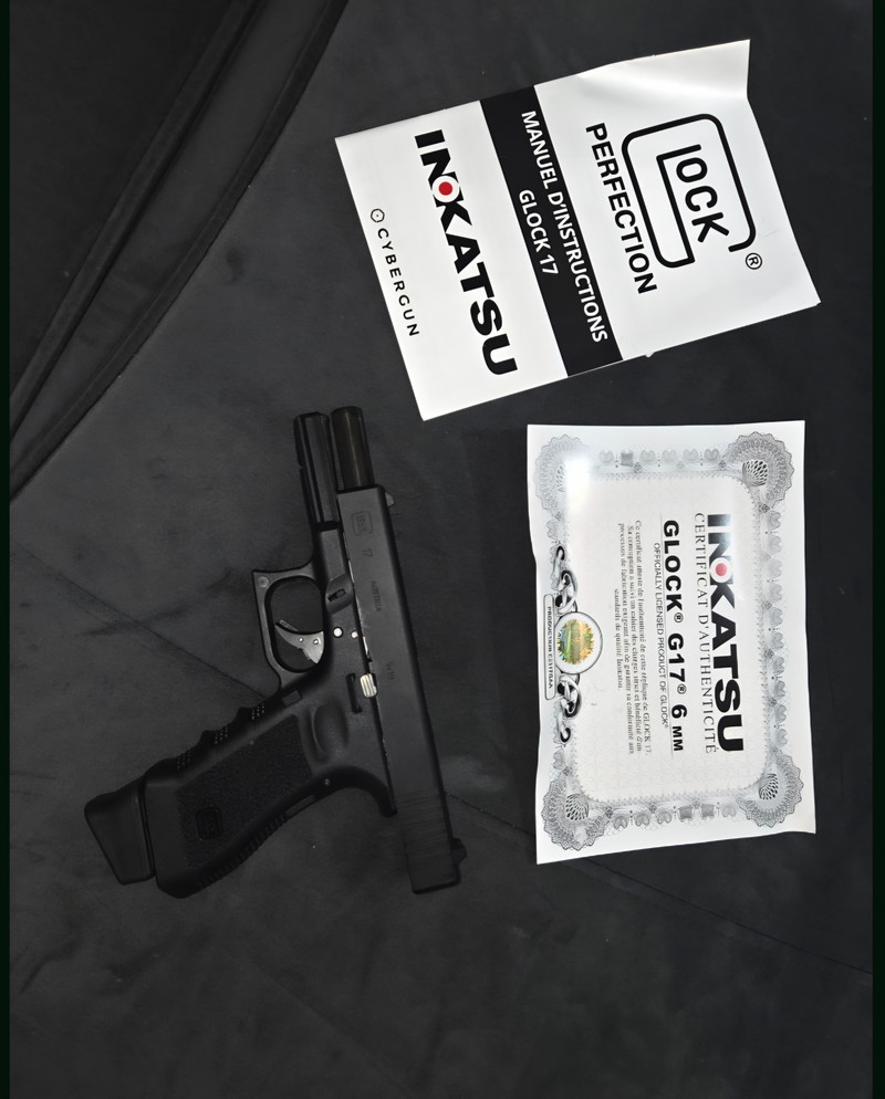 Inokatsu Glock 17 co2 blowback - Airsoft Bazaar