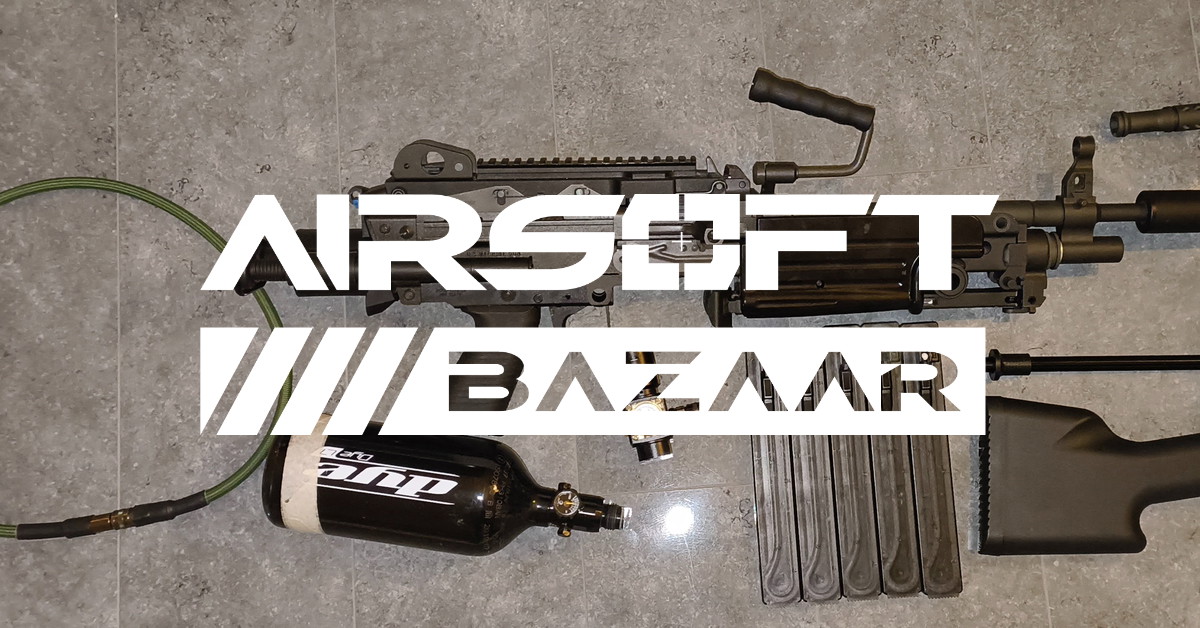 VFC M249 GBBR + HPA SETUP & EXTRAS - Airsoft Bazaar
