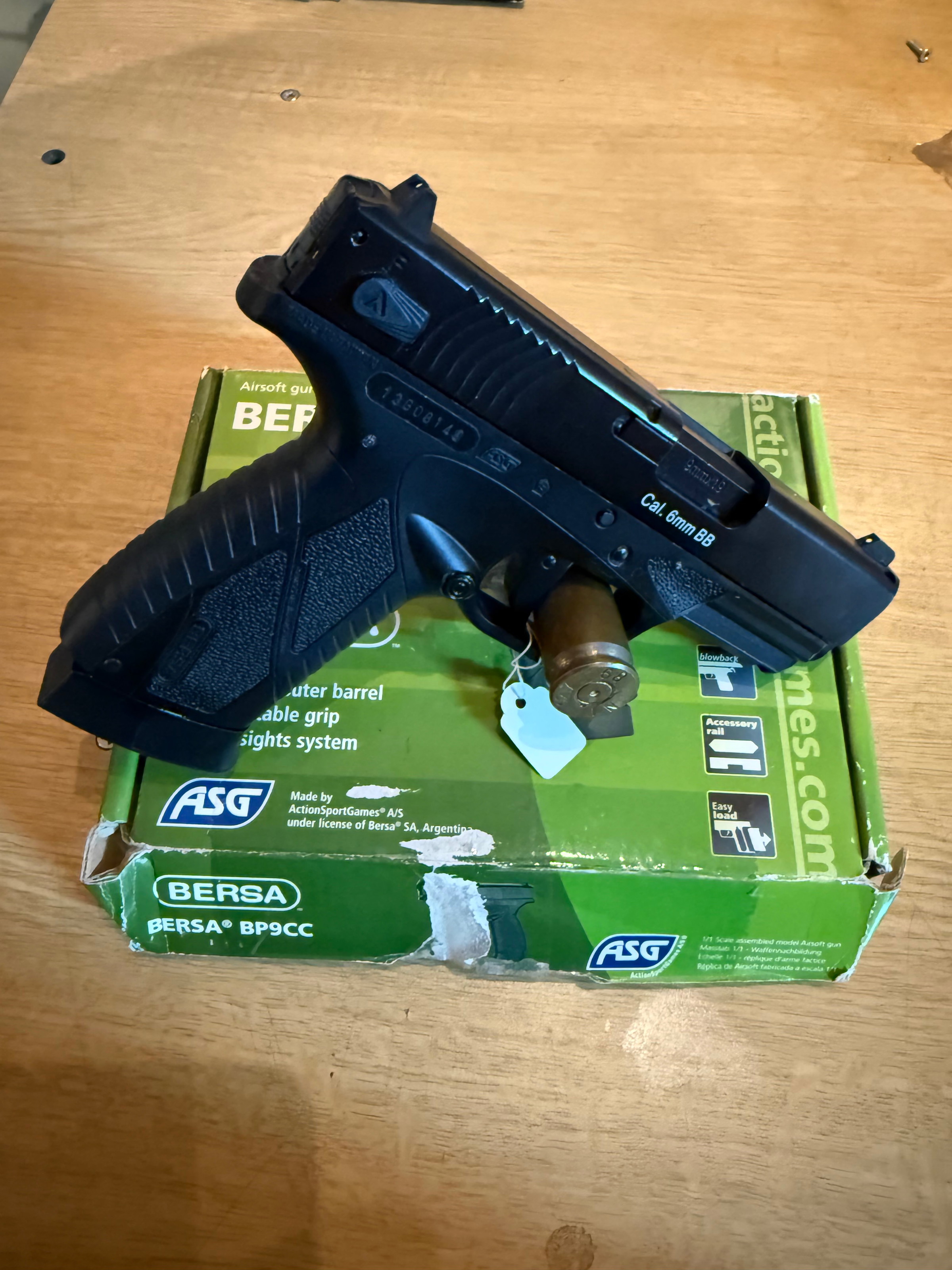 Bersa BP9cc - Airsoft Bazaar