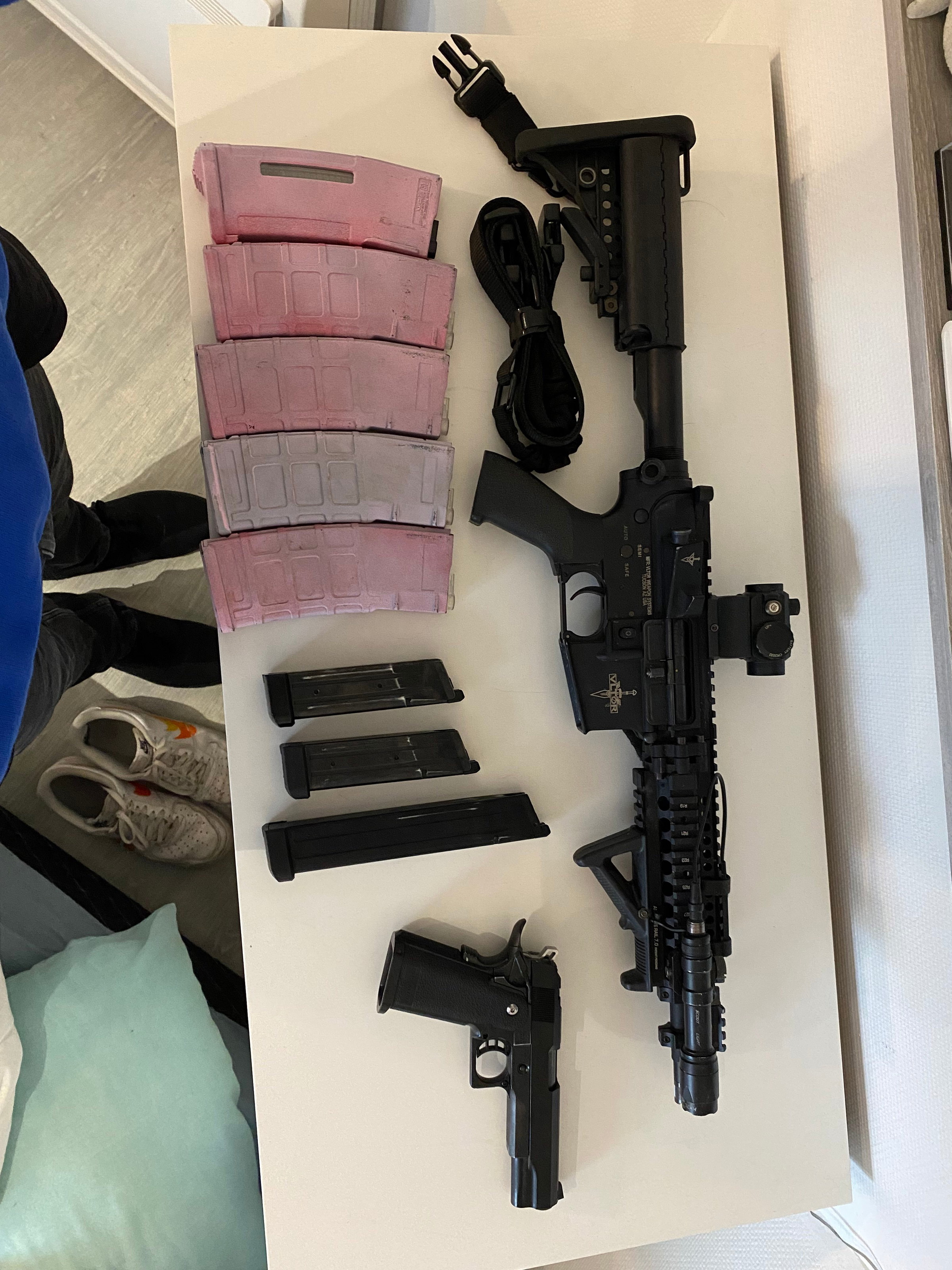 Vtol m4 + TM High capa en extra's - Airsoft Bazaar