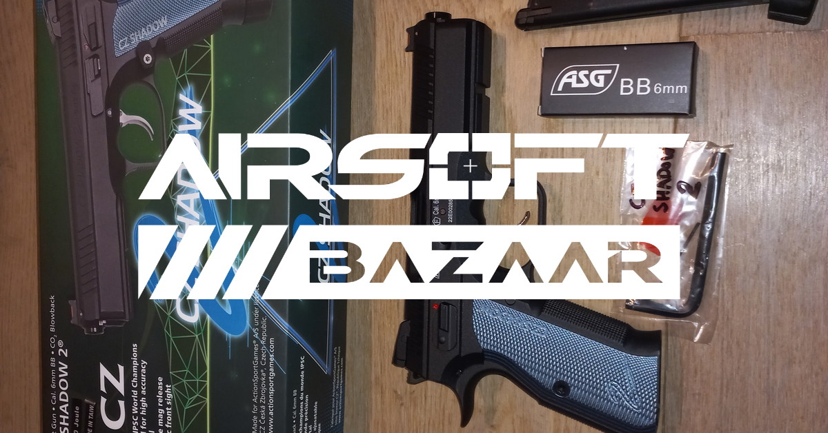 CZ Shadow 2 CO₂ Blowback Compleet ASG - Airsoft Bazaar
