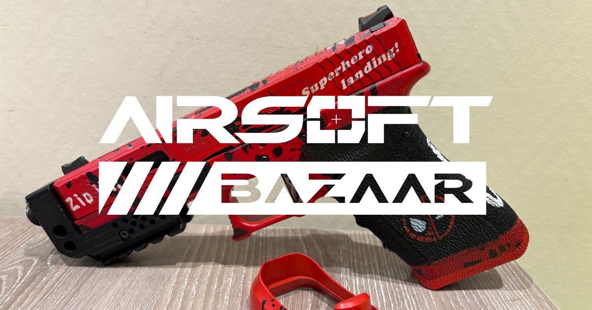 Glock 17 deadpool versie - Airsoft Bazaar