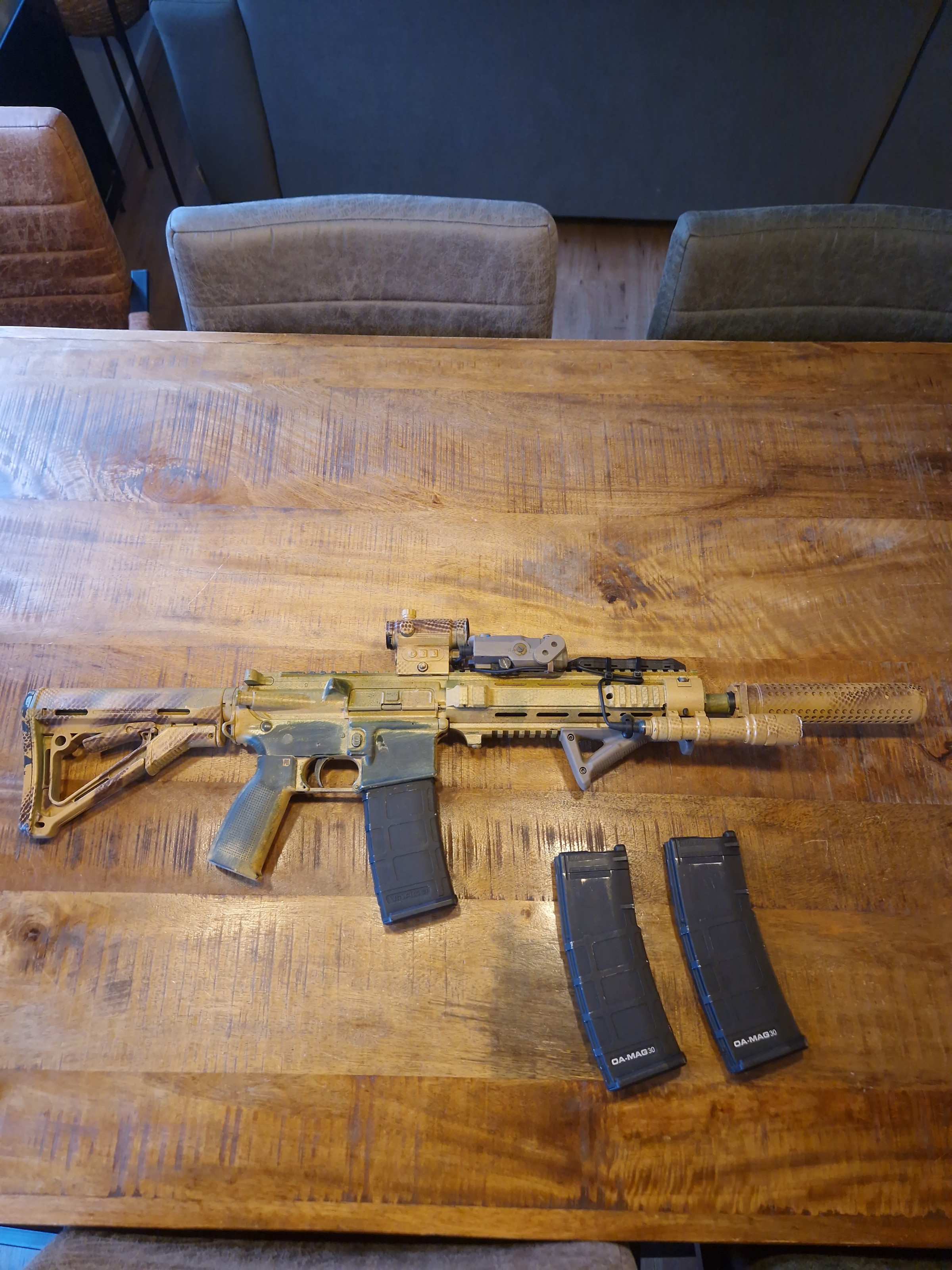 VFC GBB L119a2 Build + 3 mags + externals - Airsoft Bazaar