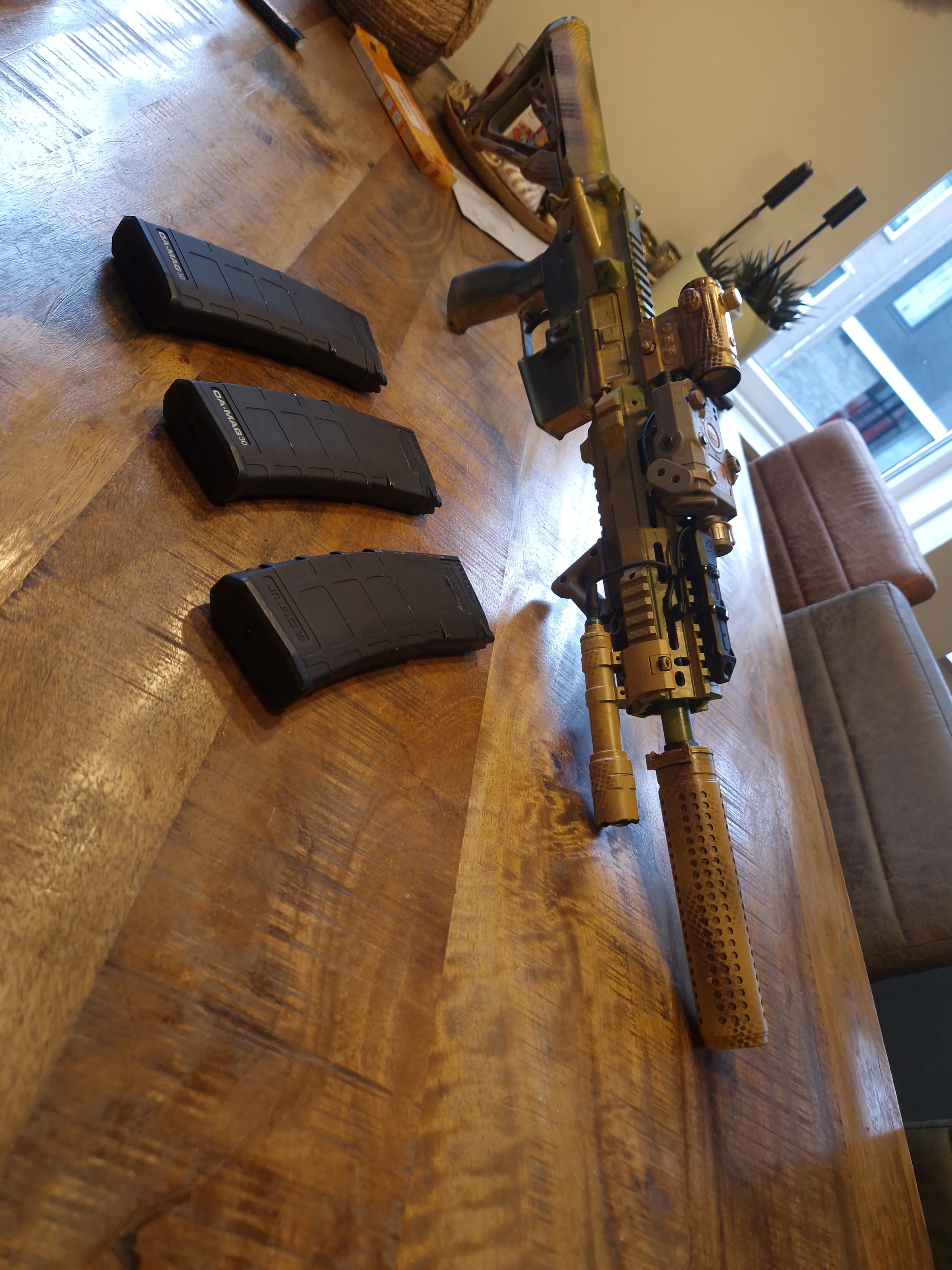 VFC GBB L119a2 Build + 3 mags + externals - Airsoft Bazaar