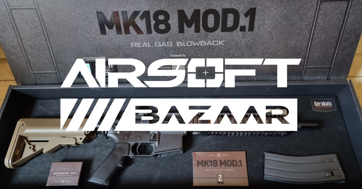 MK18 MOD. 1 (ZET System) Tokyo Marui GBBR - Airsoft Bazaar