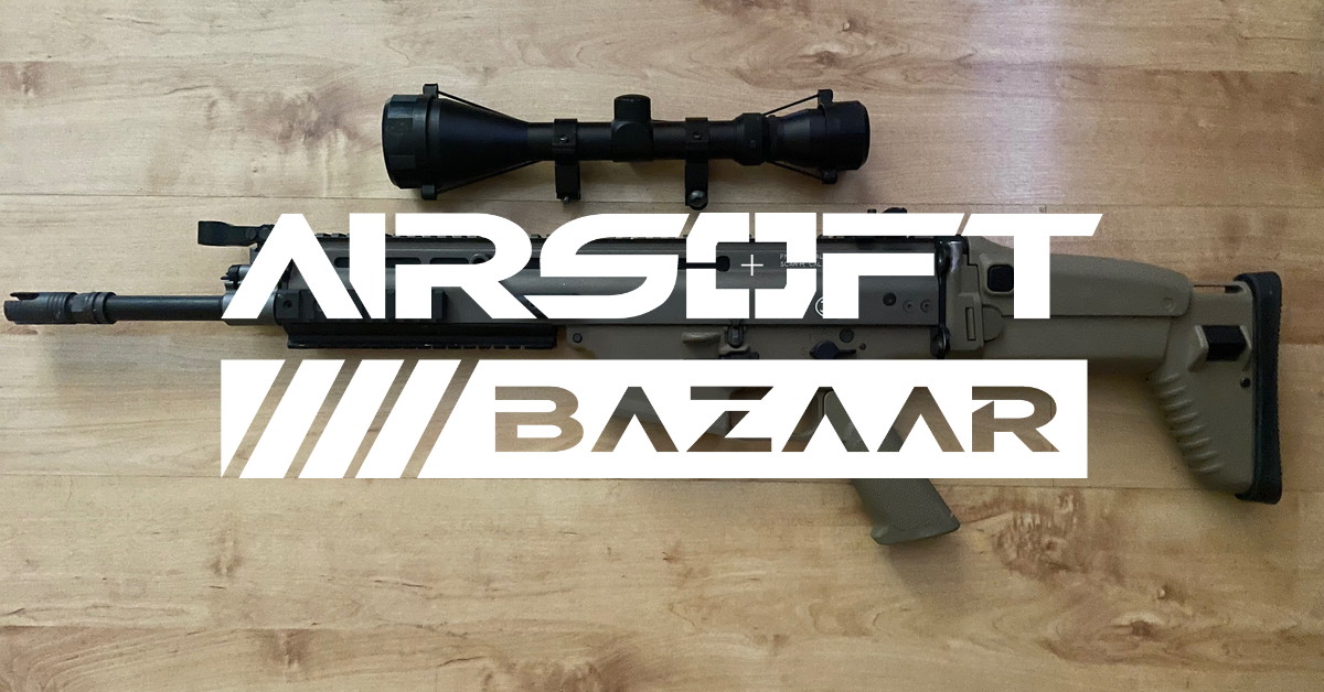 Ares Scar-H / 3-9x Scope / 4 magazines - Airsoft Bazaar