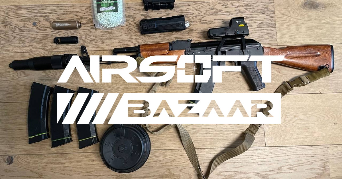 AK74 - Cyma CM048 with accessories - Tracer, etc - Airsoft Bazaar