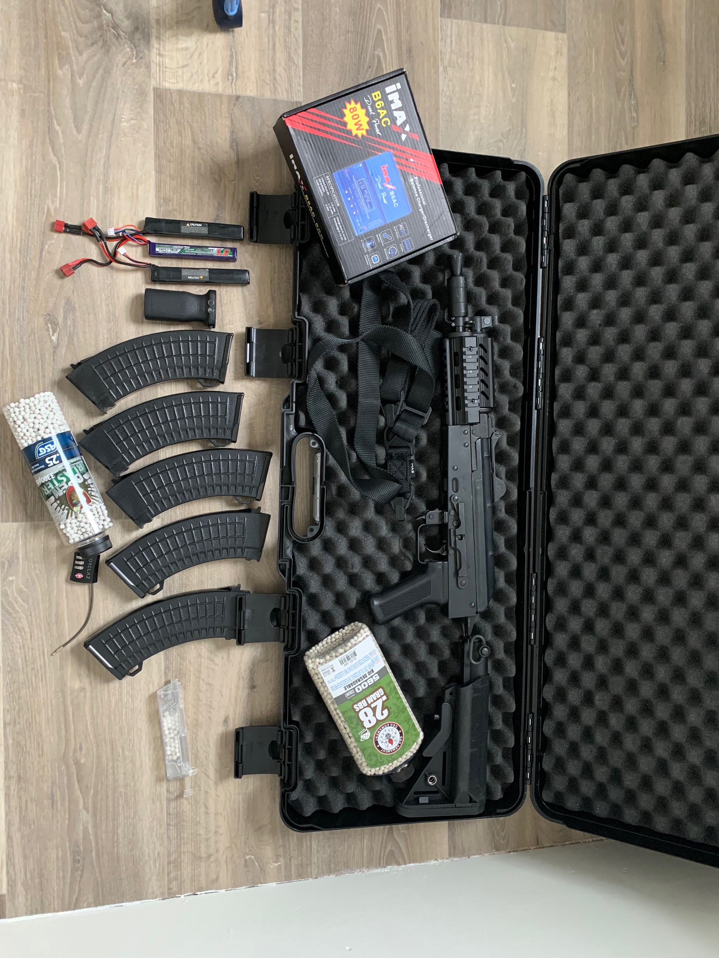 Complete airsoft set AK 74UN LCT - Airsoft Bazaar