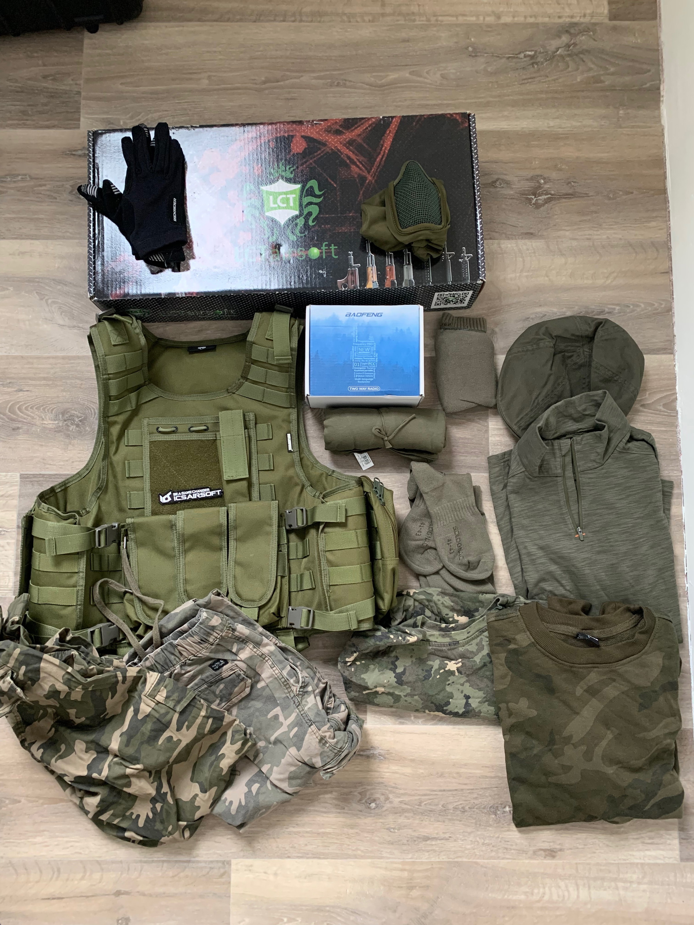 Complete airsoft set AK 74UN LCT - Airsoft Bazaar