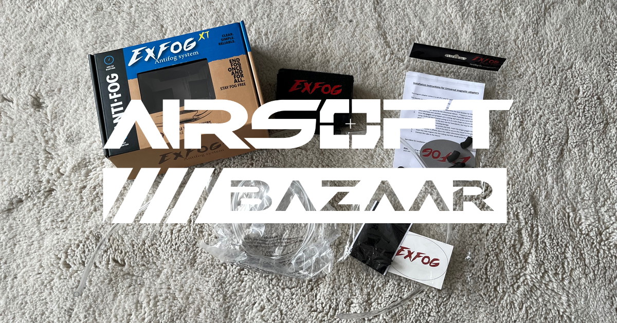 Xfog XT Anti-fog unit incl. Helmet pouch - Airsoft Bazaar