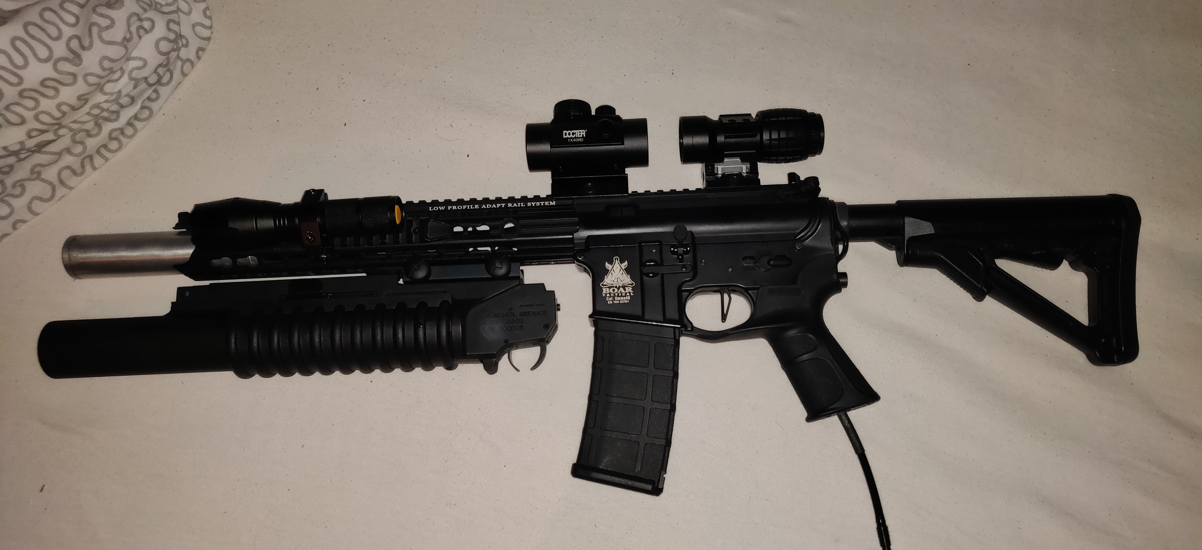 AR-15 Model omgebouwd met wolverine inferno gen 2 - Airsoft Bazaar