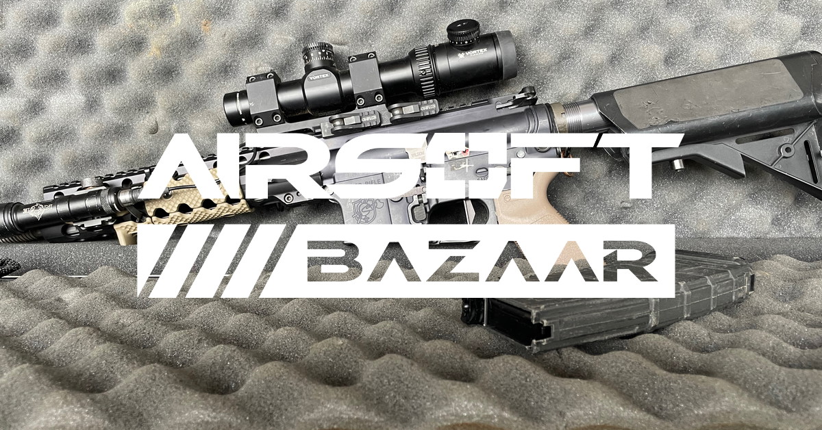 Ptw M4 + vortex optics viper 1-4x24 met QD offset mount - Airsoft Bazaar