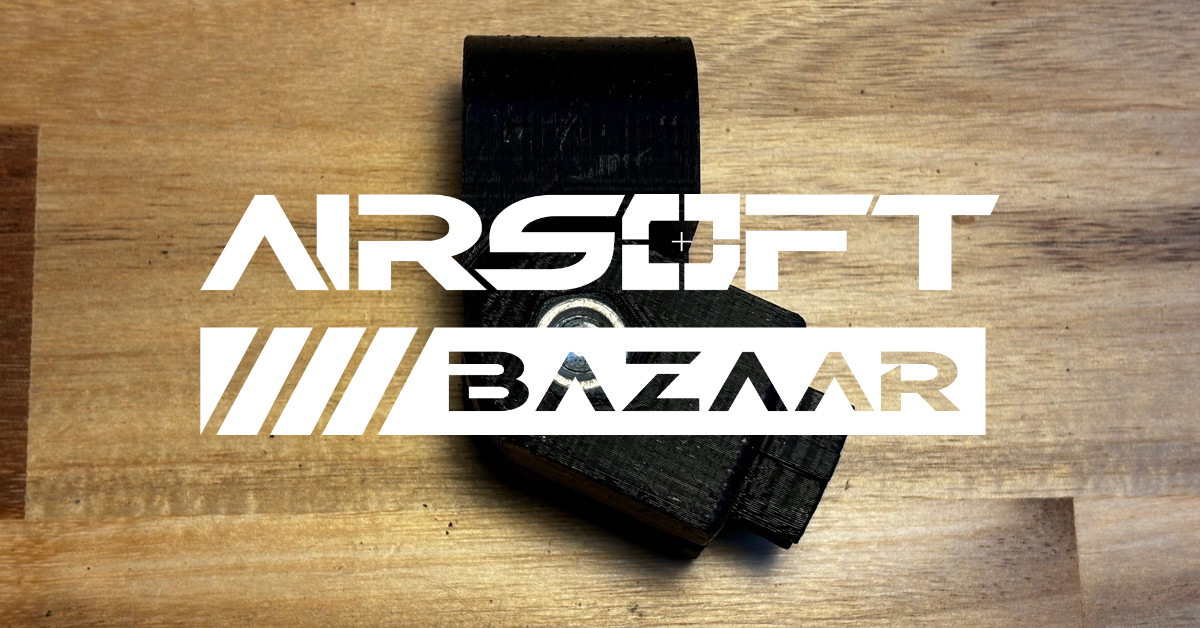 3D printed adjustable drop stock - Airsoft Bazaar