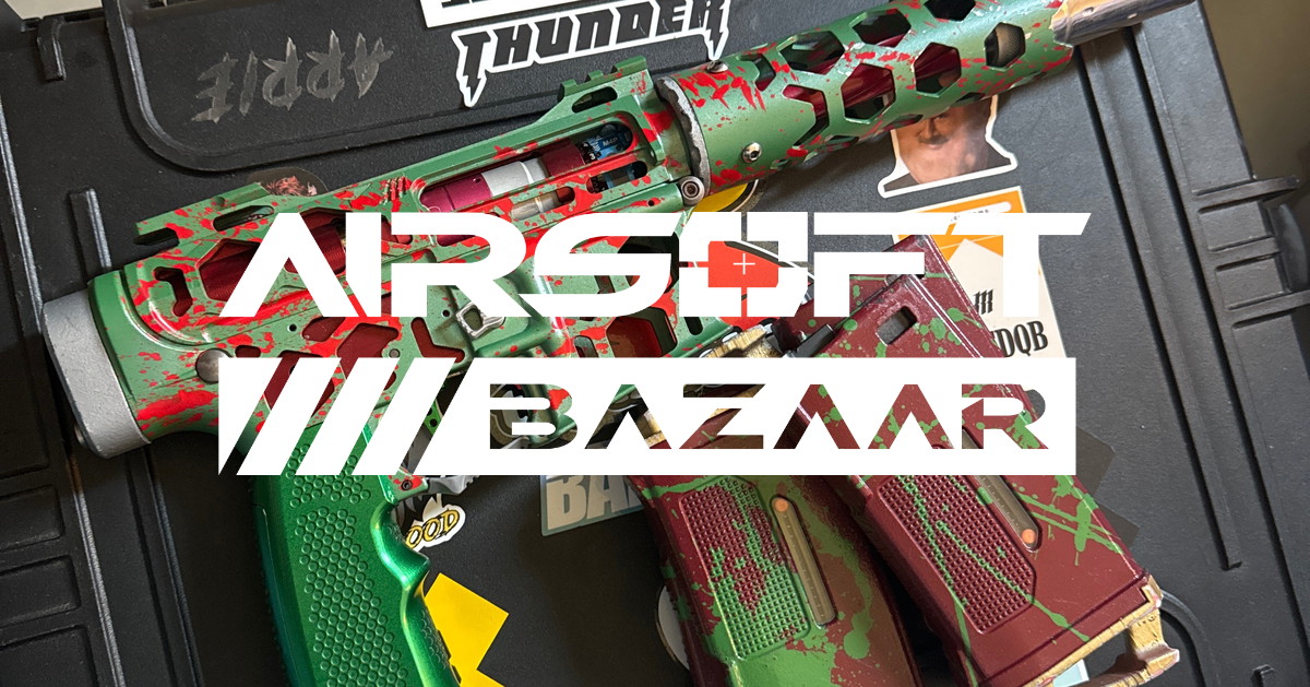 Special edition monk with custom powerbutton - Airsoft Bazaar