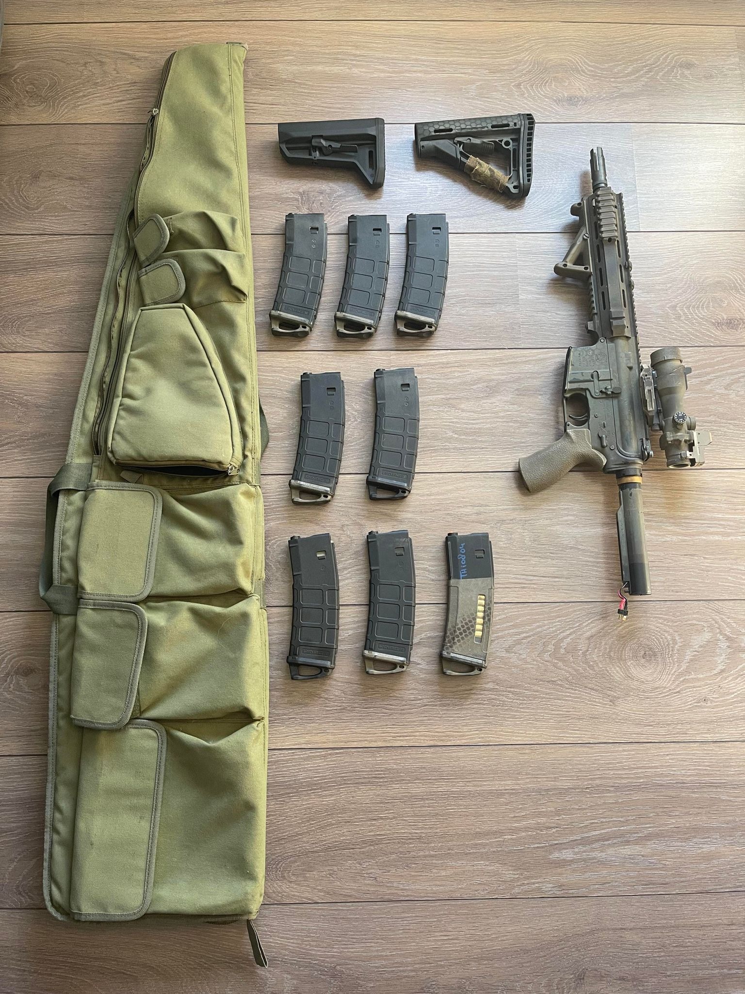 UK Special Forces build (SAS/SBS) L119 / M4 CQBR Tokyo Marui NAIROBI ...